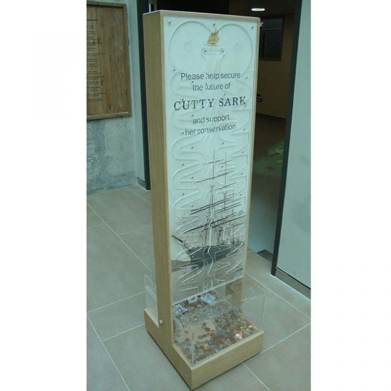 Coin Cascade Donation Boxes