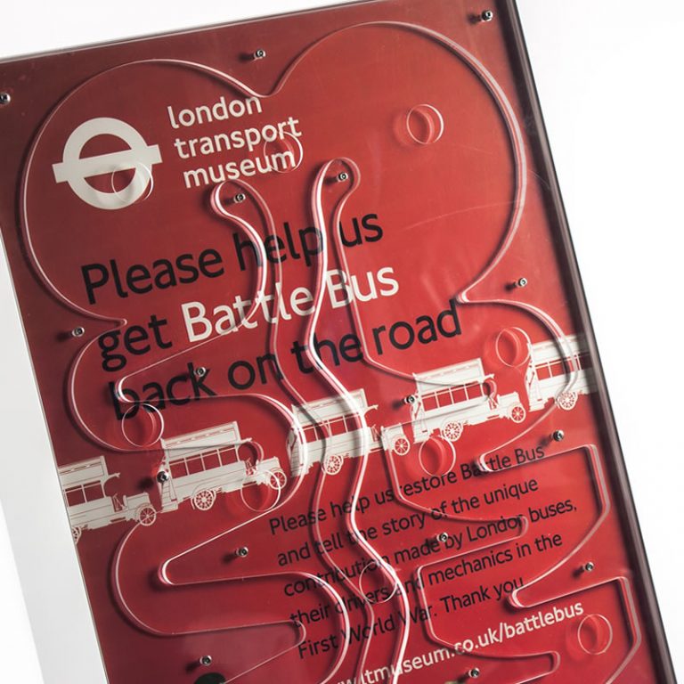 Coin Cascade Donation Boxes