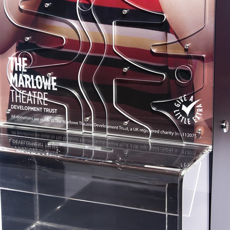 Coin Cascade Donation Boxes